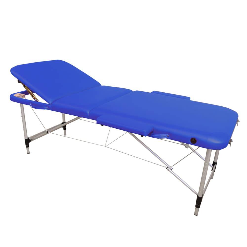 186cm x 70 cm Blue Portable Examination Table – UKMEDI
