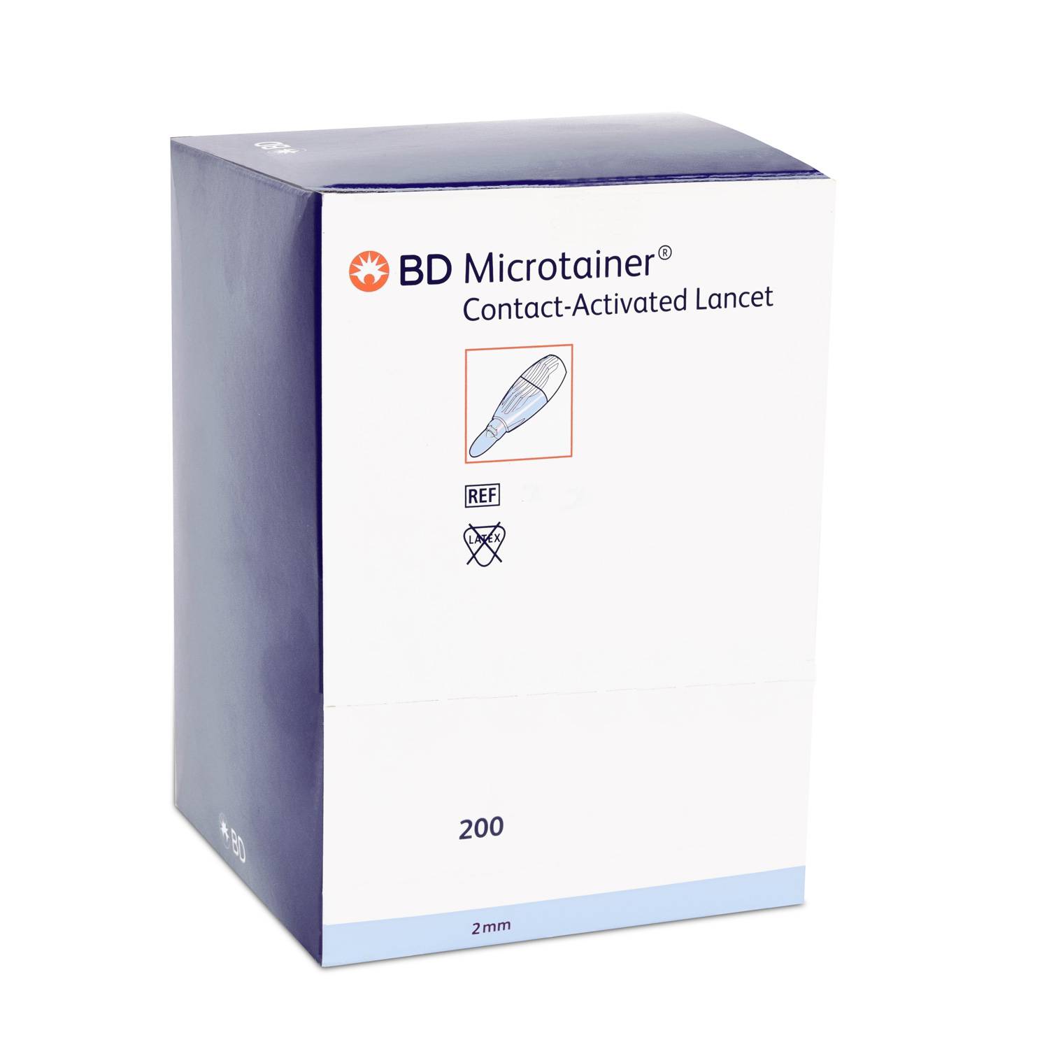BD Microtainer Contact Activated Lancet Blue Box of 200 – UKMEDI