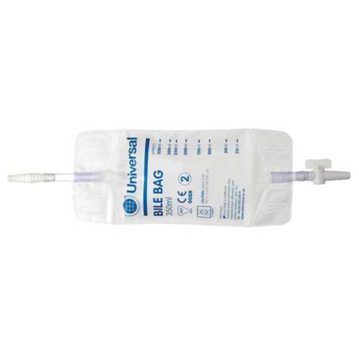 500ml Sterile Bile Collection Bags With Ryles/Kehrs Connector – UKMEDI