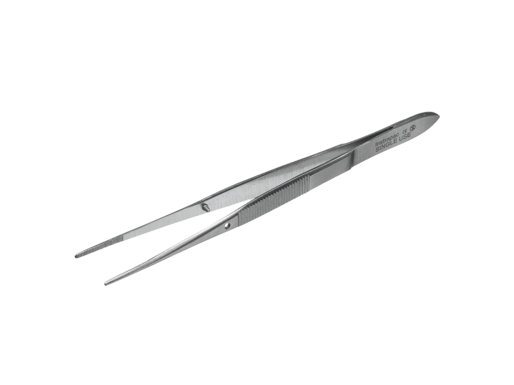 10cm Instrapac Iris Forceps, Non-Toothed – UKMEDI