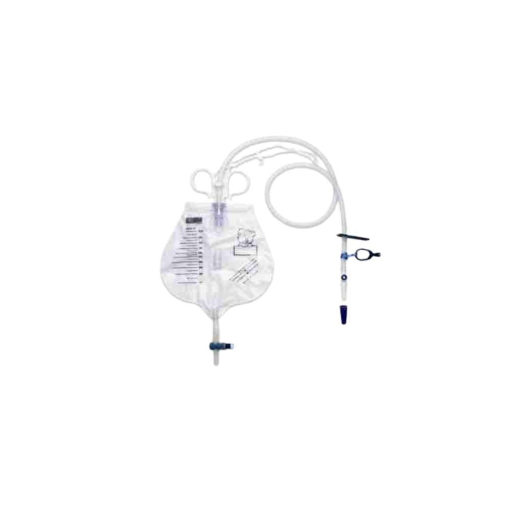 90cm 1 Litre UROSID 1000 Paediatric Urine Drainage System Needle Free ...