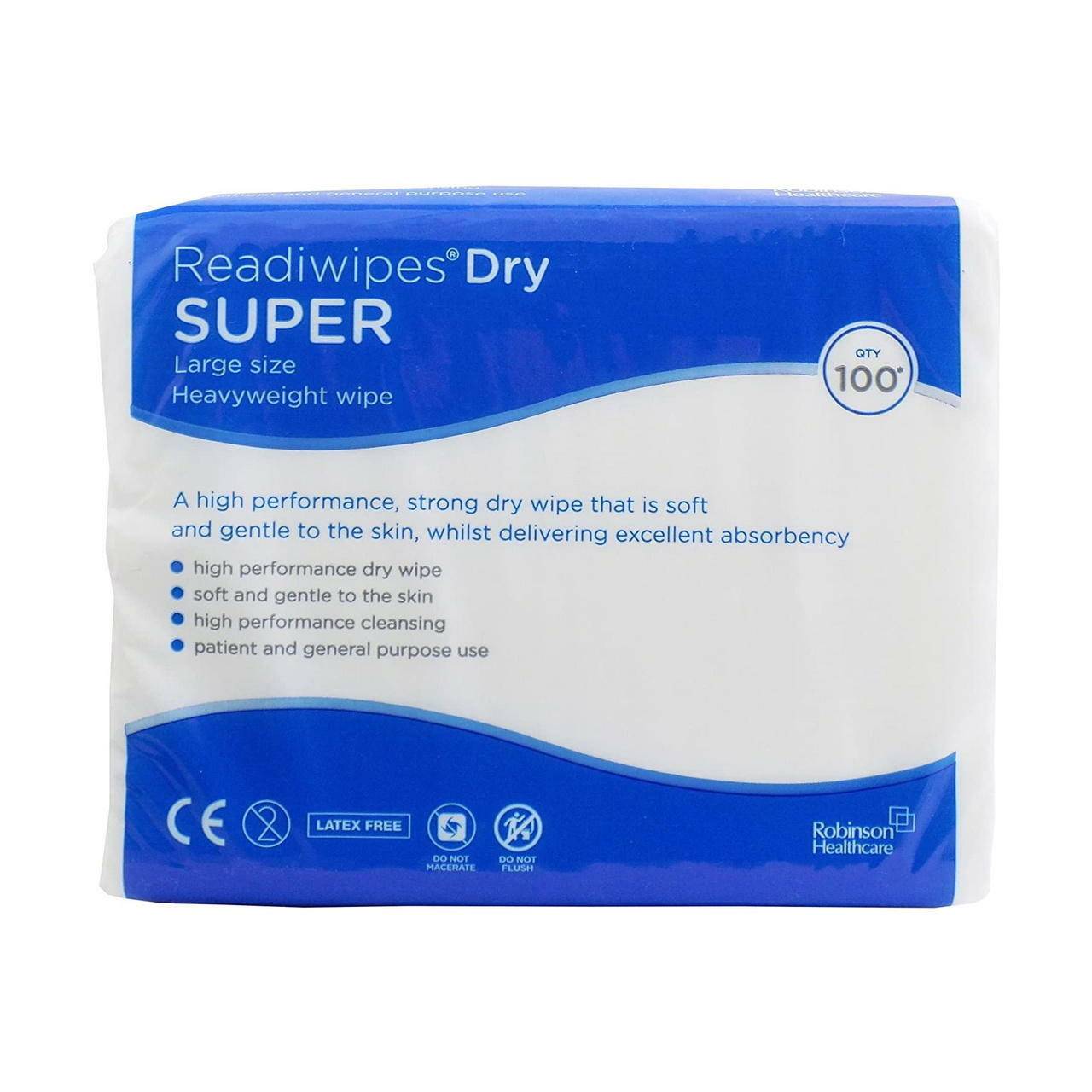 Readiwipes Dry Super Large (Pack 100) – UKMEDI