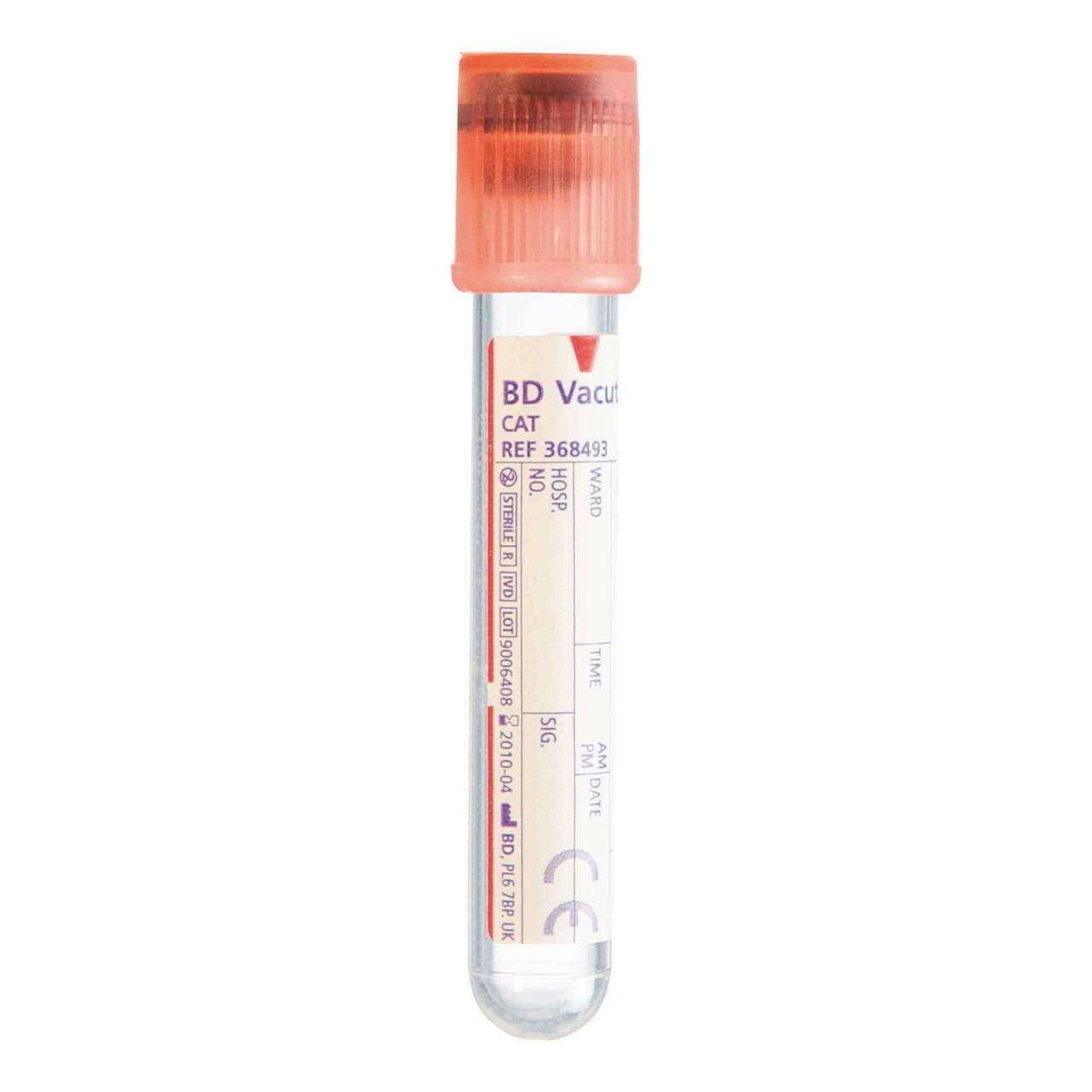 BD Vacutainer Tube Serum 6ml Red Blood Collection Tubes – UKMEDI