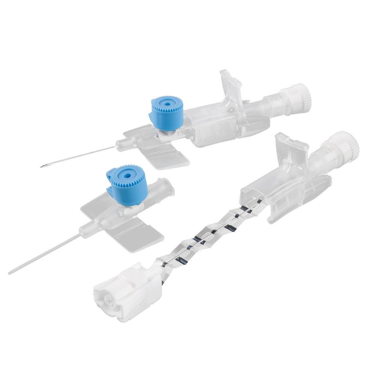 22g 25mm Blue BD Venflon Pro Safety Cannula with Injection Port – UKMEDI