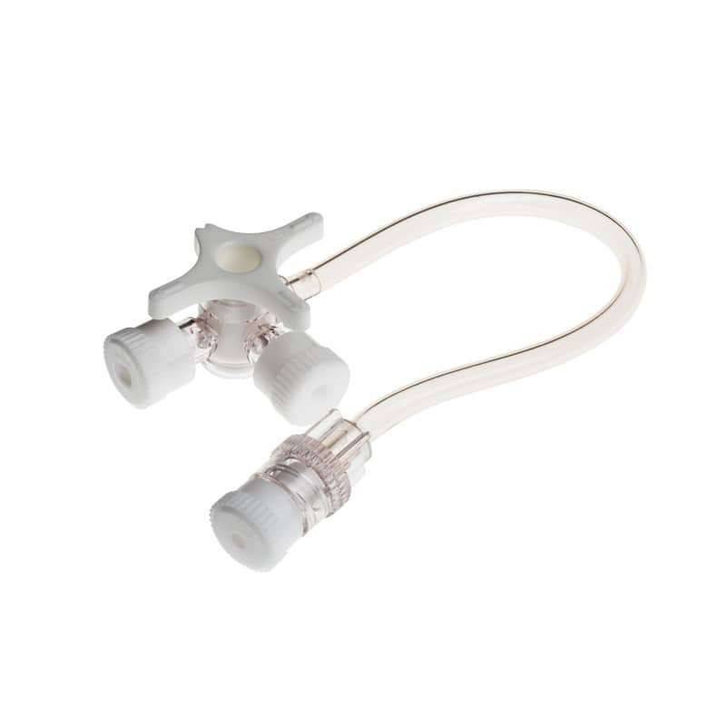 BD Connecta 3 Way Stopcock with 10cm Extension Line | UKMEDI