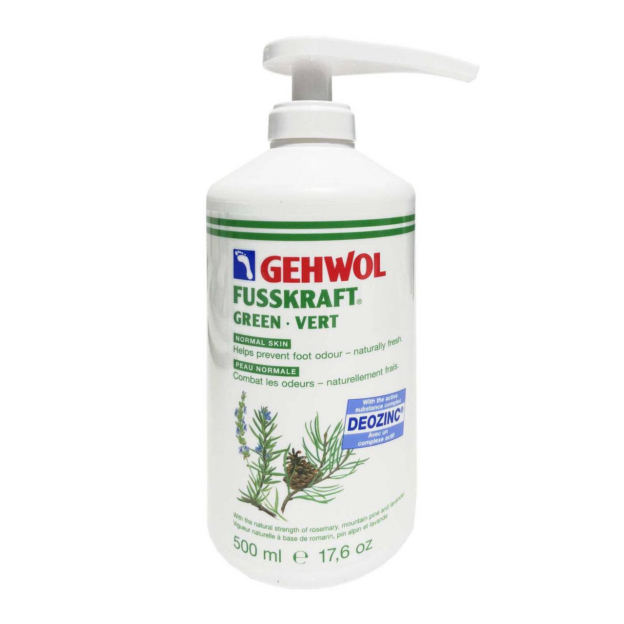 Gehwol Fusskraft Green 500ml (Care Cream) – UKMEDI