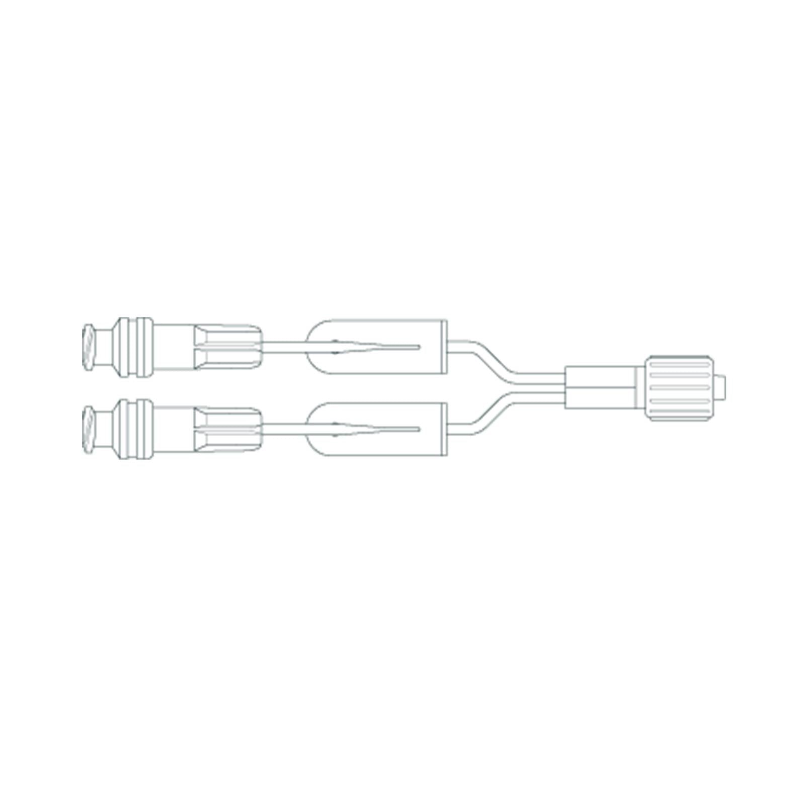 9cm 2-Way Y-Connector Set – UKMEDI