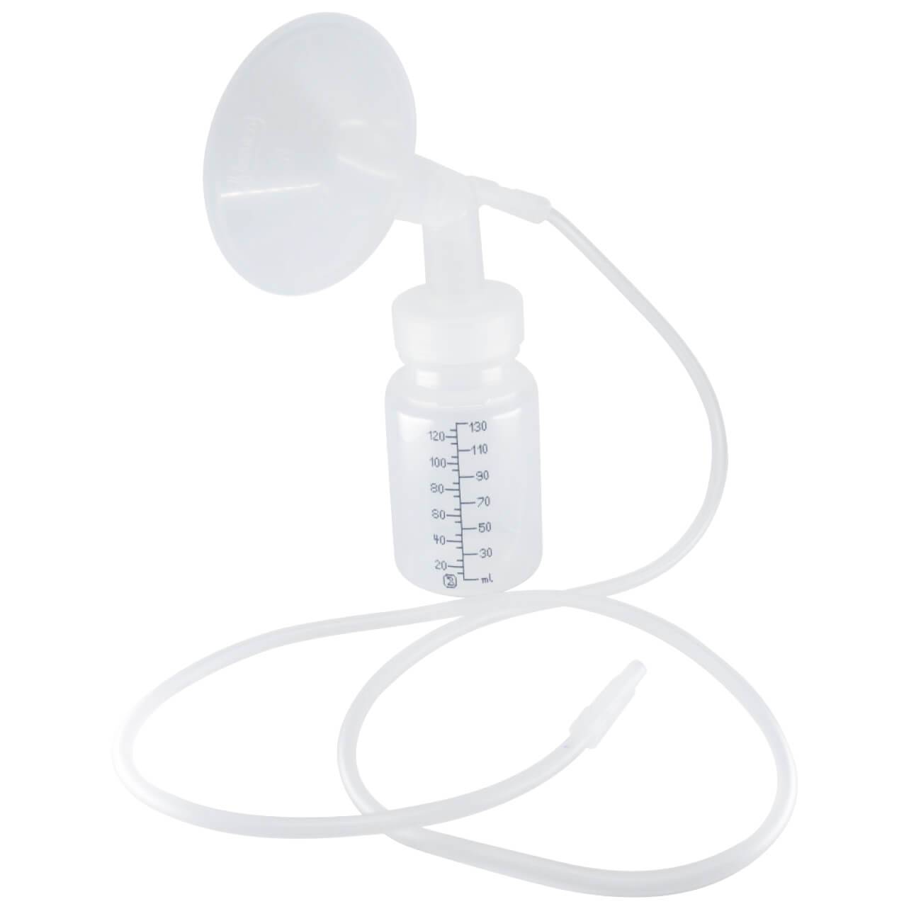 Sterile Breast Milk Collection Kit 24mm Shield 50ml Bottle with 100cm ...