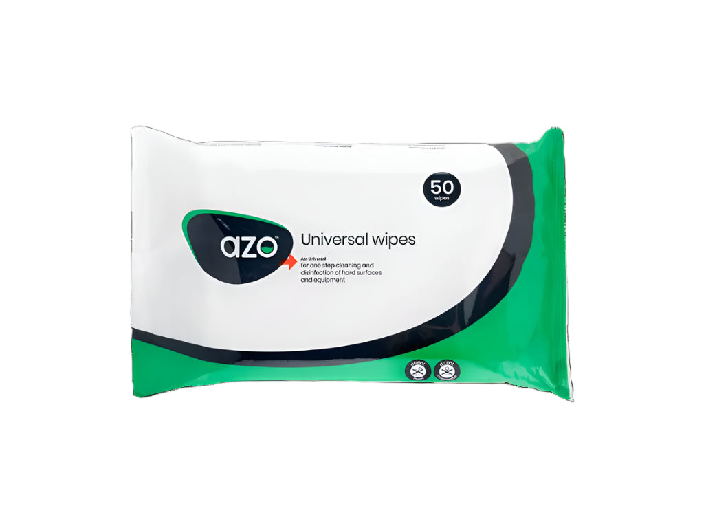 Azo Universal Cleaning & Disinfectant Wipes - 50 Pack – UKMEDI