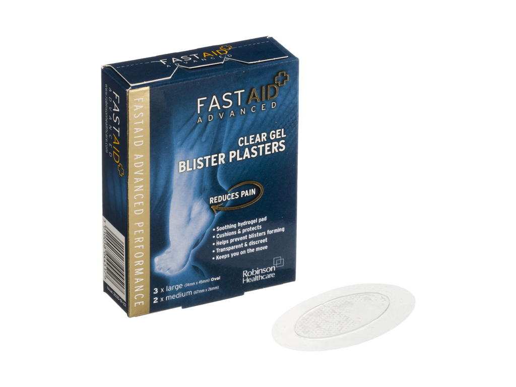 Fast Aid Advanced Blister Plasters Clear Gel Pack of 5 – UKMEDI