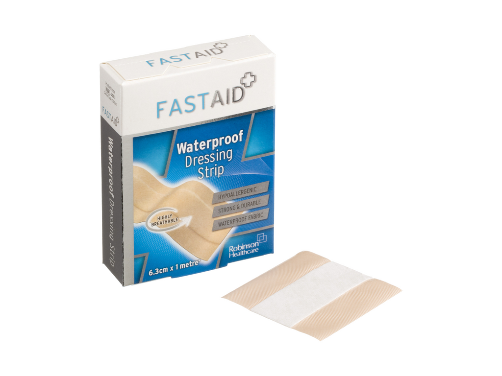 Fast Aid Waterproof Dressing Strip 6.3cm x 1m | UKMEDI