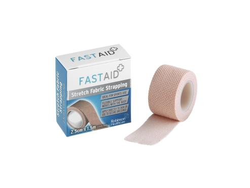 Fast Aid Stretch Fabric Strapping 2.5cm x 1.5m – UKMEDI