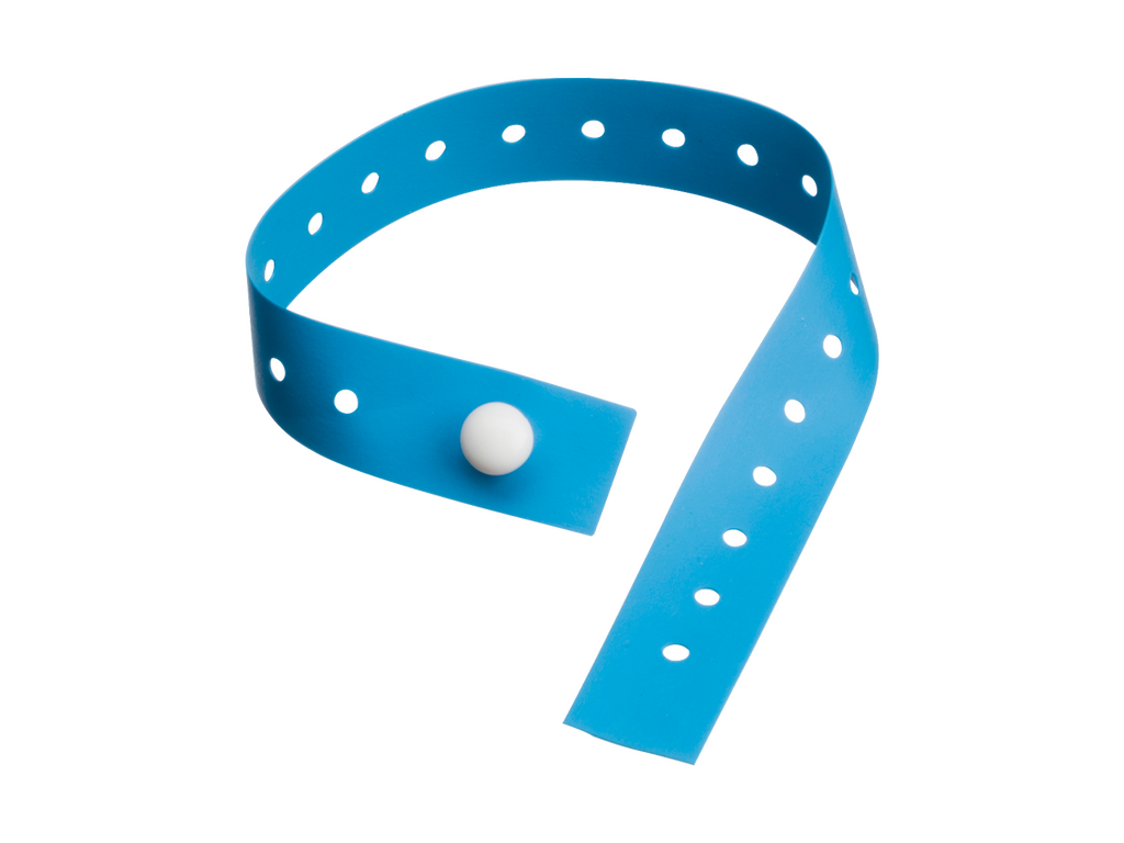 Blue Tourniquet Single-Use Adult Band With Single Button Fastening – UKMEDI