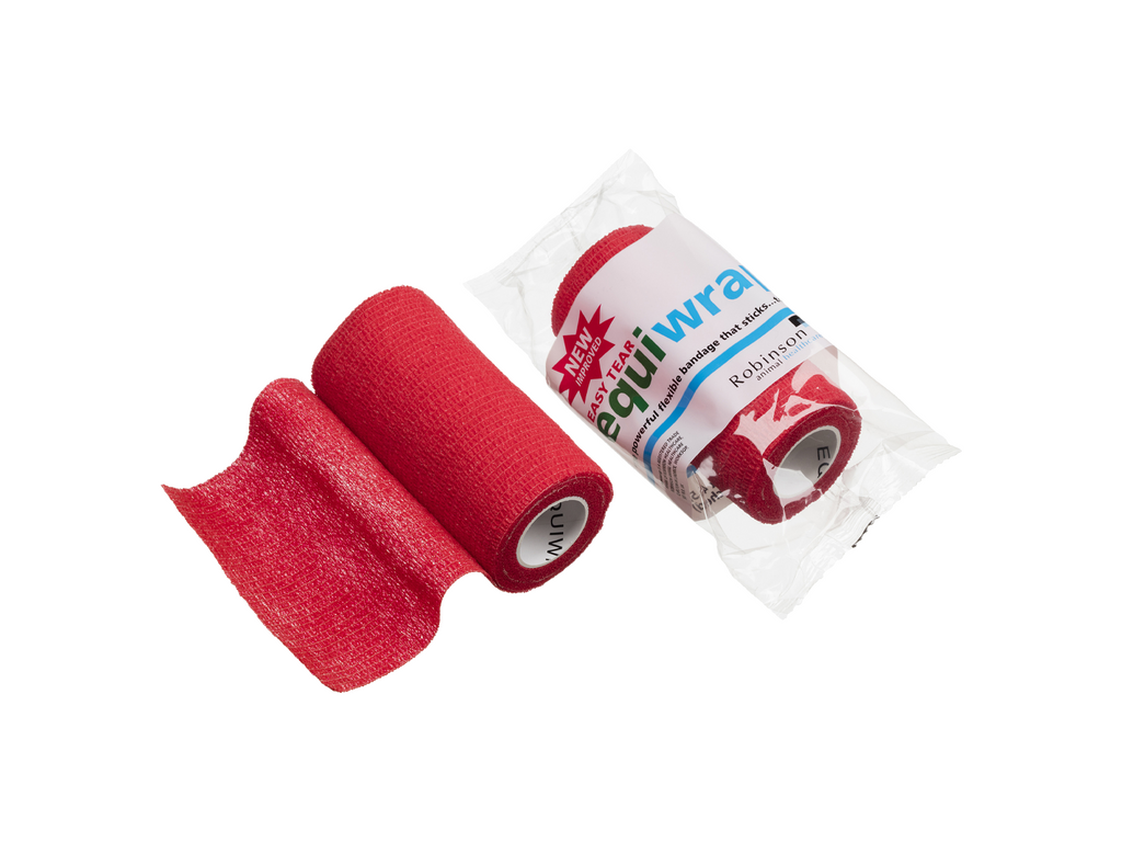 10cm x 4.5m Red Equiwrap Cohesive Bandage – UKMEDI