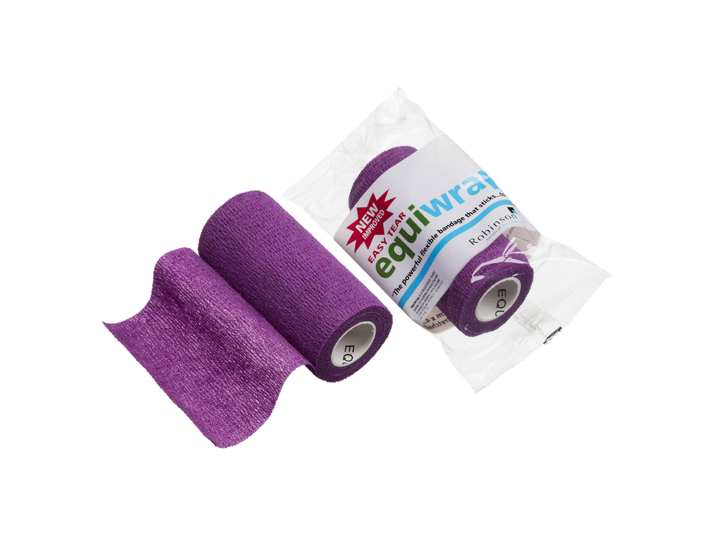 10cm X 4.5m Equiwrap Cohesive Bandage Purple – UKMEDI
