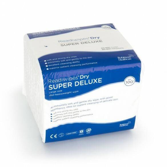 Readiwipes Dry Super Deluxe Large 100's – UKMEDI