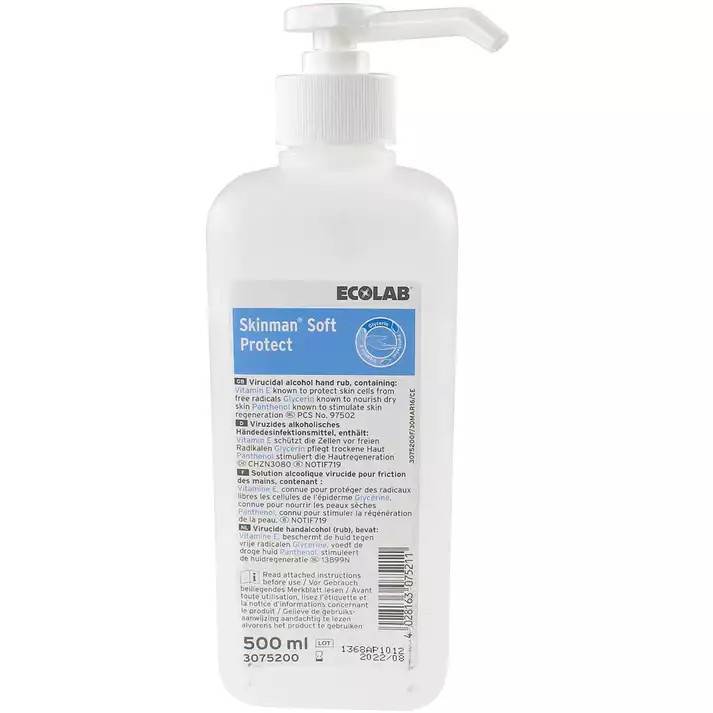 Skinman Soft Protect Pump 500ml – UKMEDI