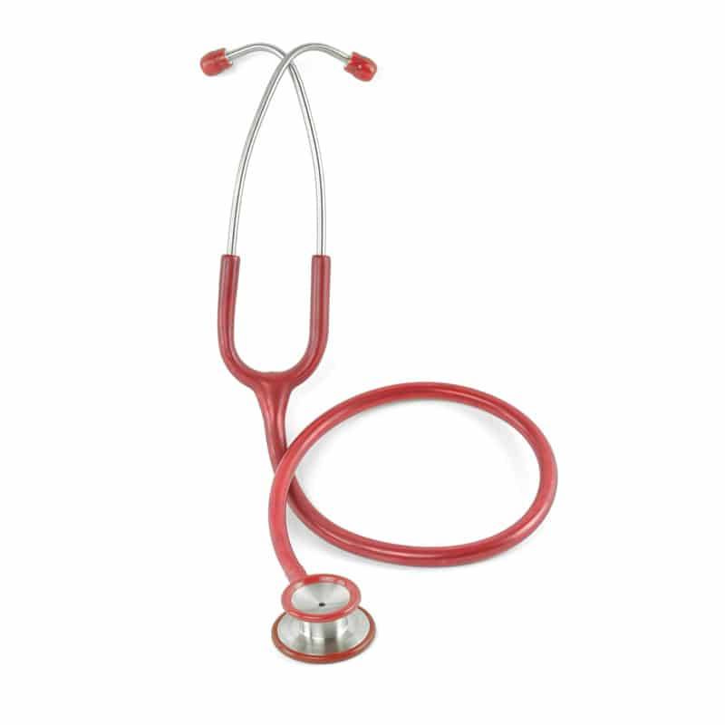 Teqler Classic 100 Dark Red Stethoscope – UKMEDI