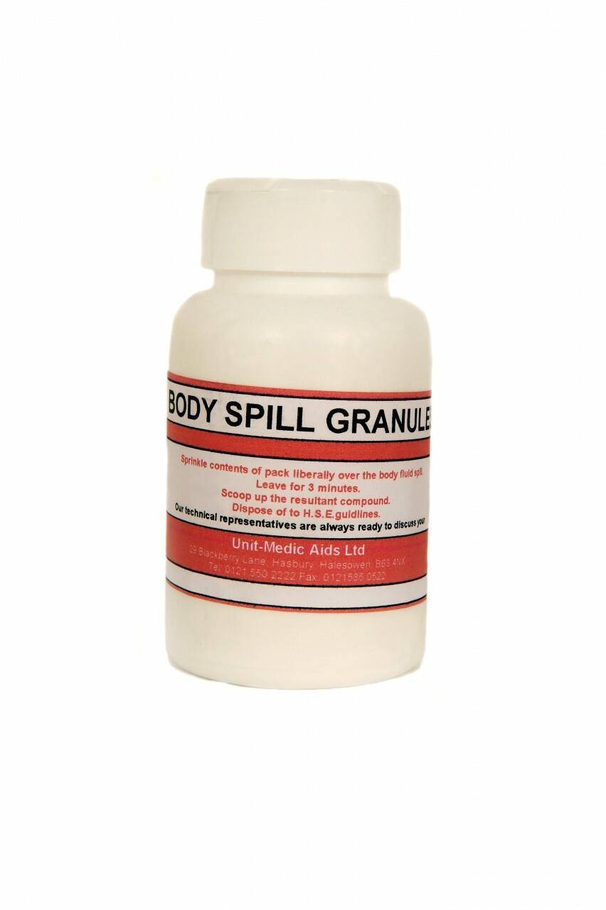 Body Fluid Spill Absorbent Granules 100g – UKMEDI